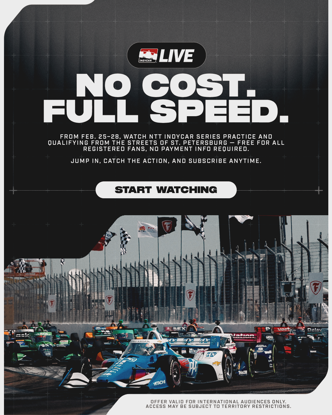 INDYCAR LIVE - Watch INDYCAR Races and Shows Live and On-Demand
