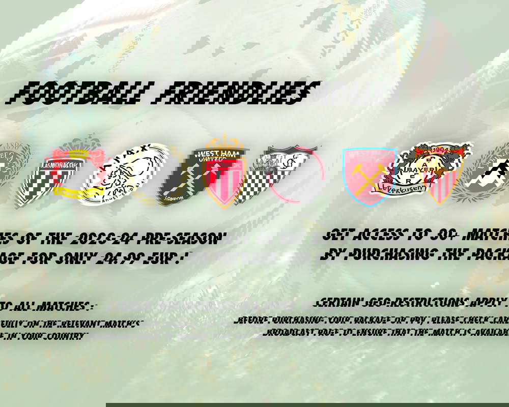 Football Friendly Matches