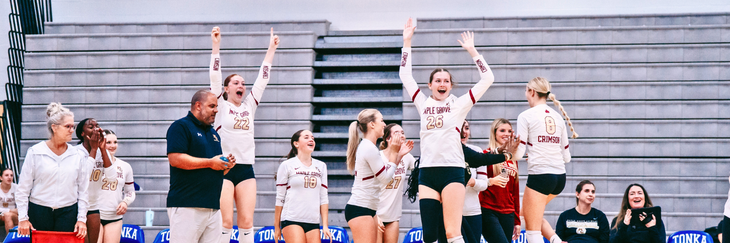 Boosted by victories over Section 5 rivals, Maple Grove volleyball ...